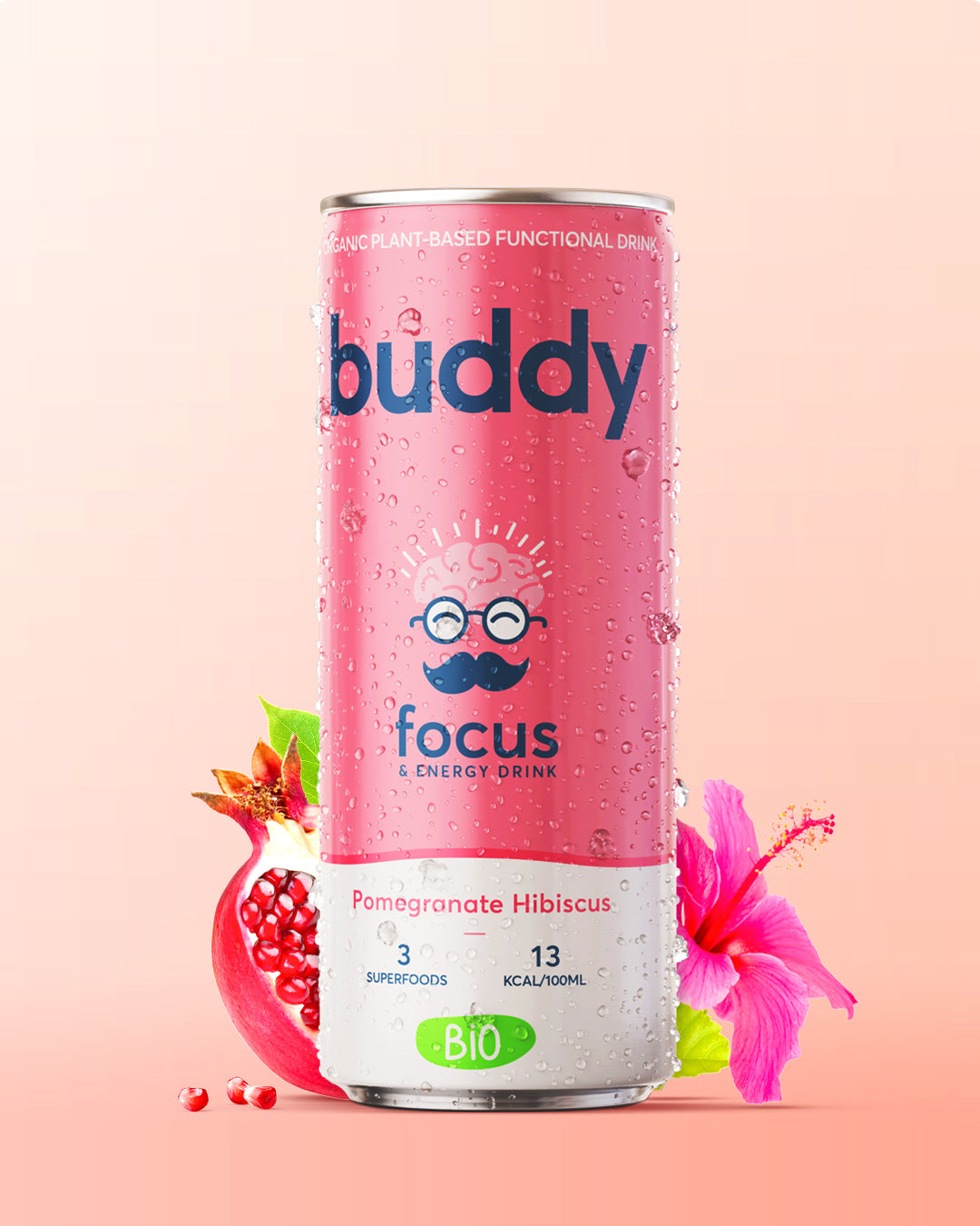 Buddy - Une Boisson Énergisante 100% Naturelle